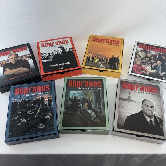 Media | The Sopranos Complete Series Dvd Seasons 16 Part I Ii Hbo ...